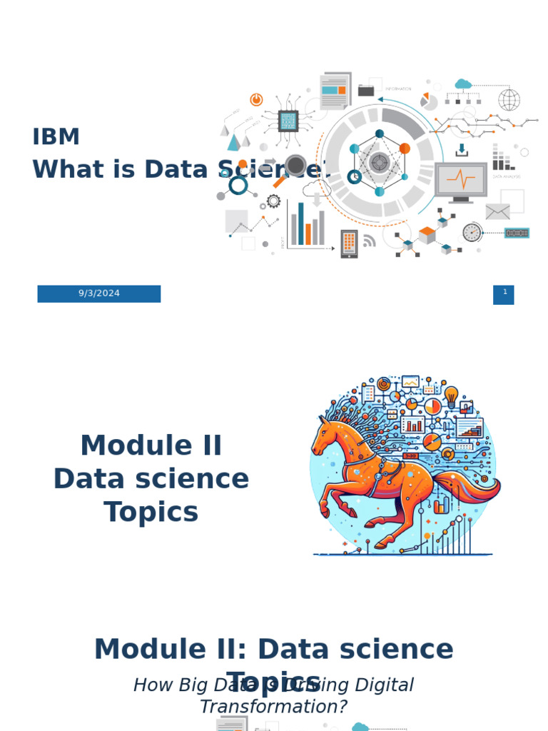 What is Data Science - Session 2 | PDF | Cloud Computing | Apache Hadoop