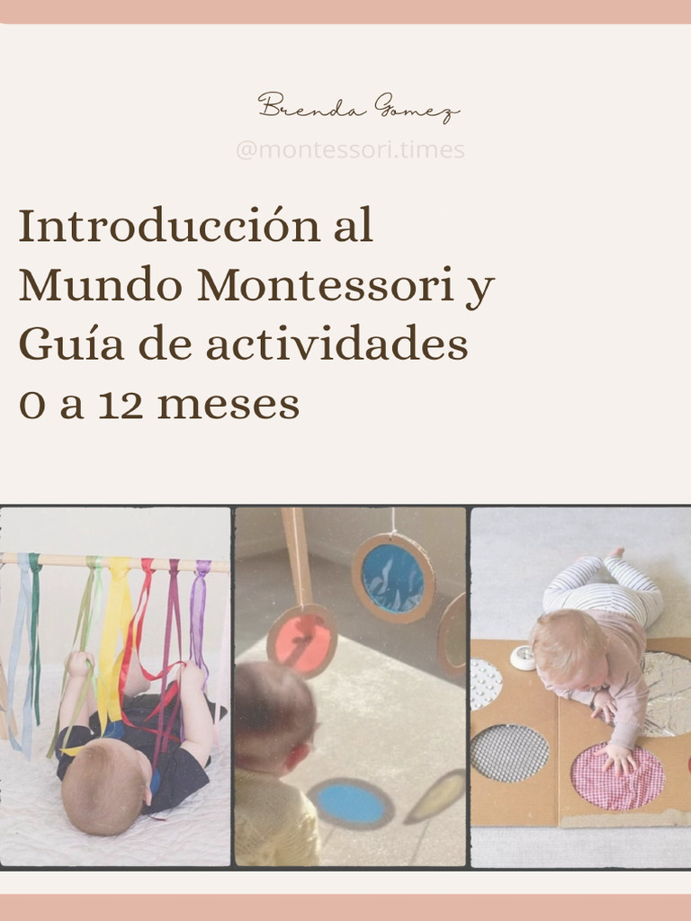 Guía de Actividades 0 A 12 Meses - PDF 2 | PDF
