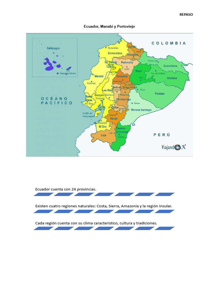 Diagnóstico Ecuador, Manabí y Portoviejo | PDF | Ecuador