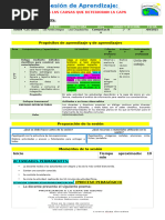 Sesion Capa de Ozono | PDF | Aprendizaje | Evaluación