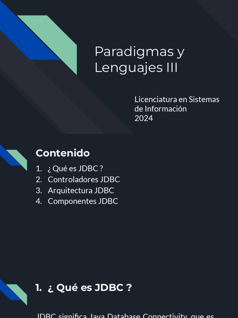 JDBC Introduccion | PDF | SQL | Java (lenguaje de programación)