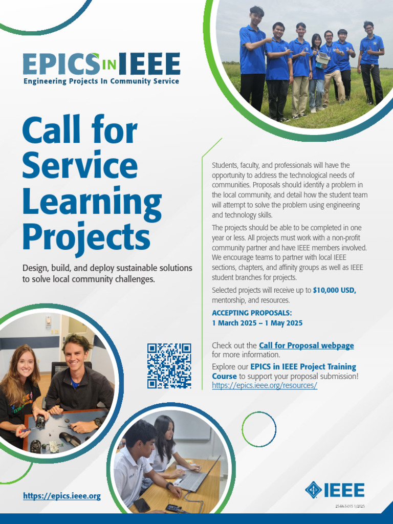 25 EA 3 015 EPICS in IEEE Call For Proposals Flyer Main | PDF
