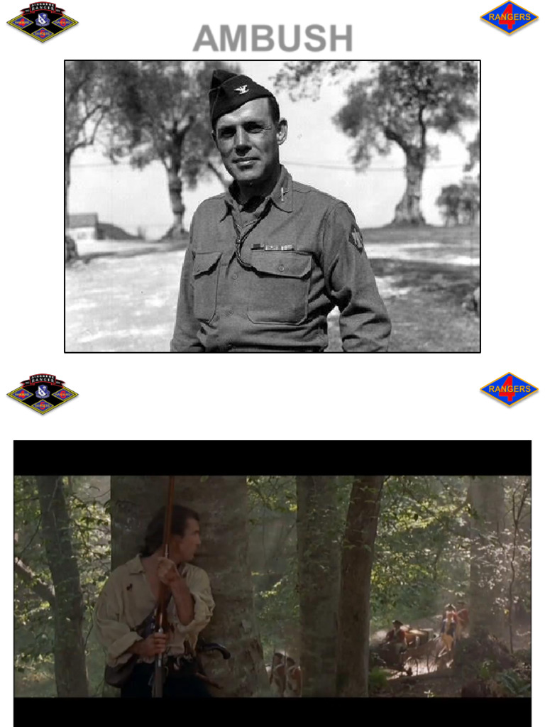 Ranger School Ambush Class | PDF | Ambush | Military Operations