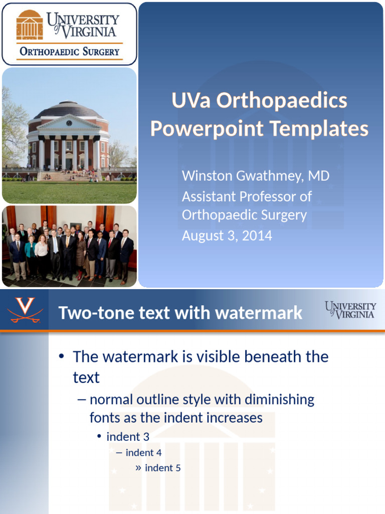UVA Ortho PPT Final 1 | PDF