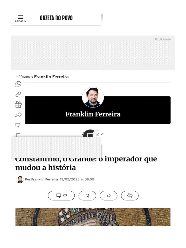 Constantino: O Imperador que Transformou Roma | PDF | Constantino, o ...