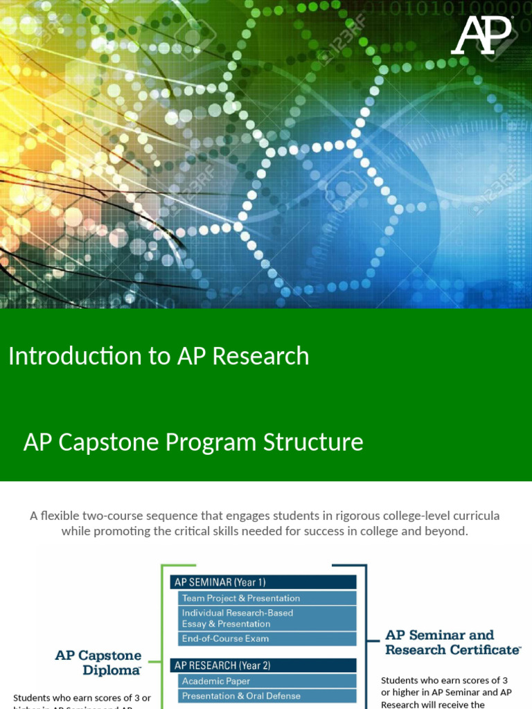 AP Research Course Overview and Topics | PDF