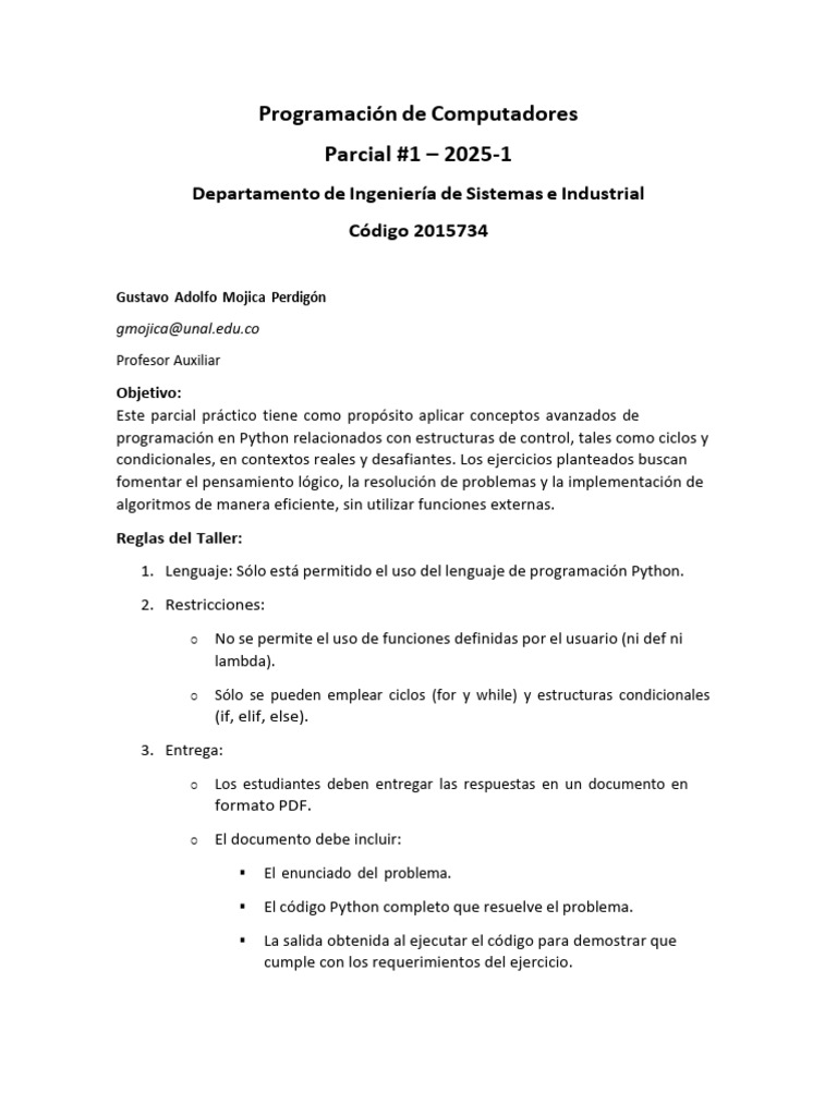 PC - Parcial-1 | PDF | Python (lenguaje de programación) | Criptografía