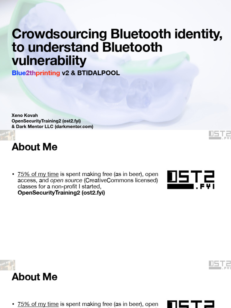 Analyzing Bluetooth Vulnerabilities | PDF | Bluetooth | Computing
