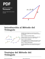 Metodo Del Triangulo Vectores | PDF