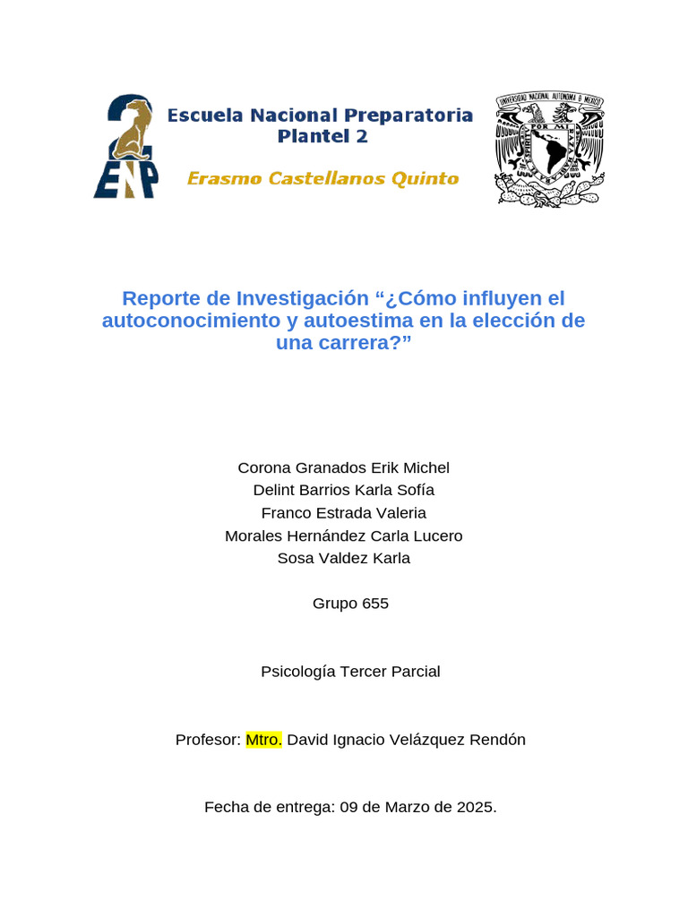 ¿Cómo Influyen El Autoconocimiento y Autoestima en La Elección de Una ...