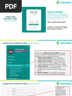 Panduan SATU SEHAT SDMK Dan SISDMK Untuk Kelengkapan Data MPP Digital | PDF