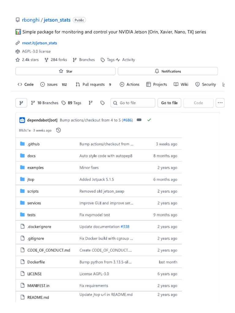 GitHub - Rbonghi_jetson_stats_ ? Simpl...Jetson [Orin, Xavier, Nano, TX] Series | PDF