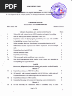 CST305 System Software, June 2024 | PDF