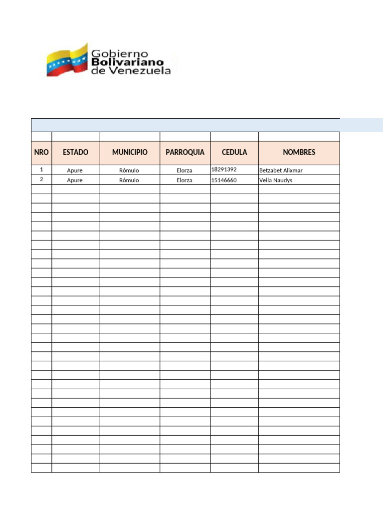 FORMATO PARA REGISTRO DEL BONO DE FORMACION Doc Betzabet Alixmar, Doc Veila Naud | PDF