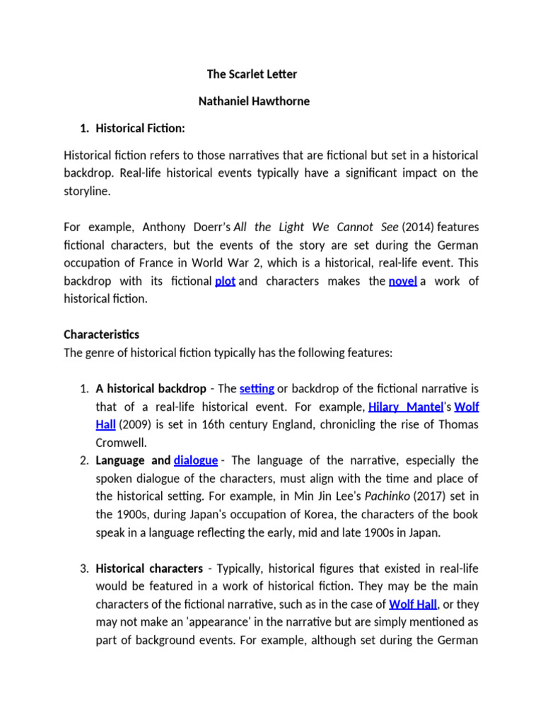 The Scarlet Letter-2 | PDF | The Scarlet Letter | Nathaniel Hawthorne