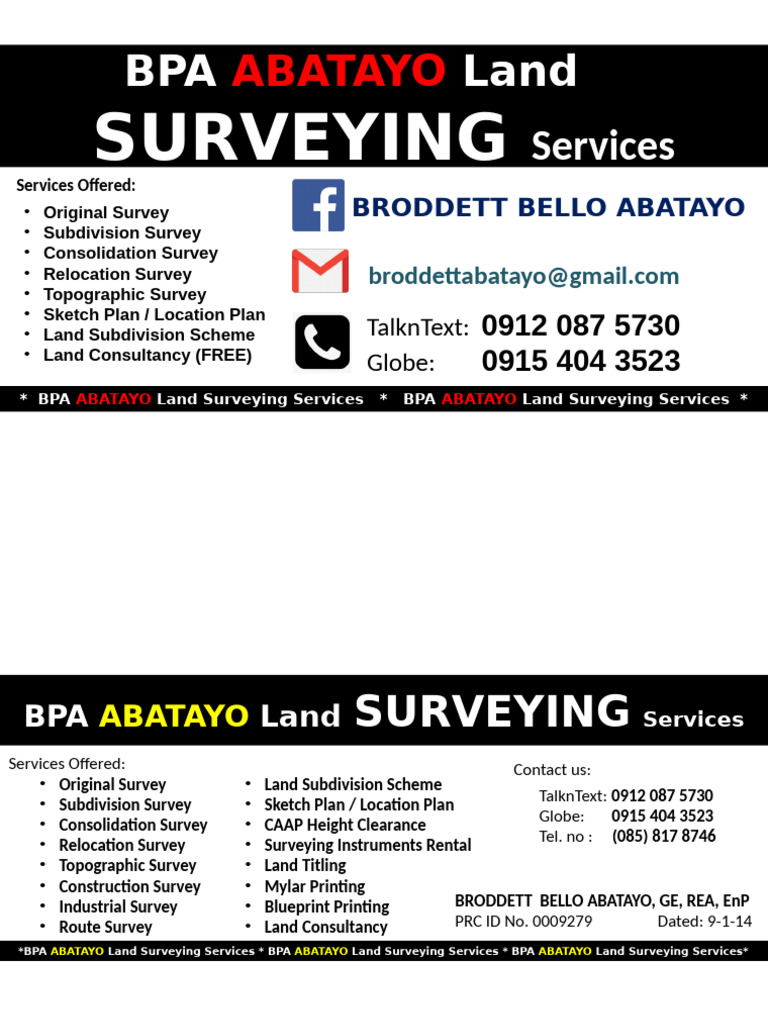 Calling Card | PDF