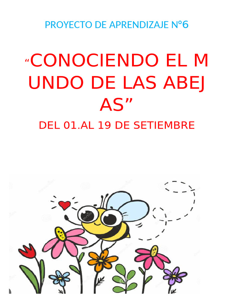 Proyecto sobre el mundo de las abejas | PDF | Comunicación no verbal ...