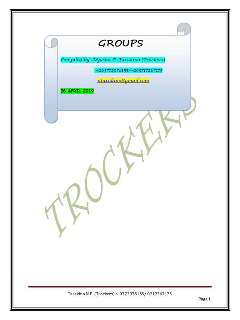 Binary Operations and Group Properties | PDF | Group (Mathematics ...