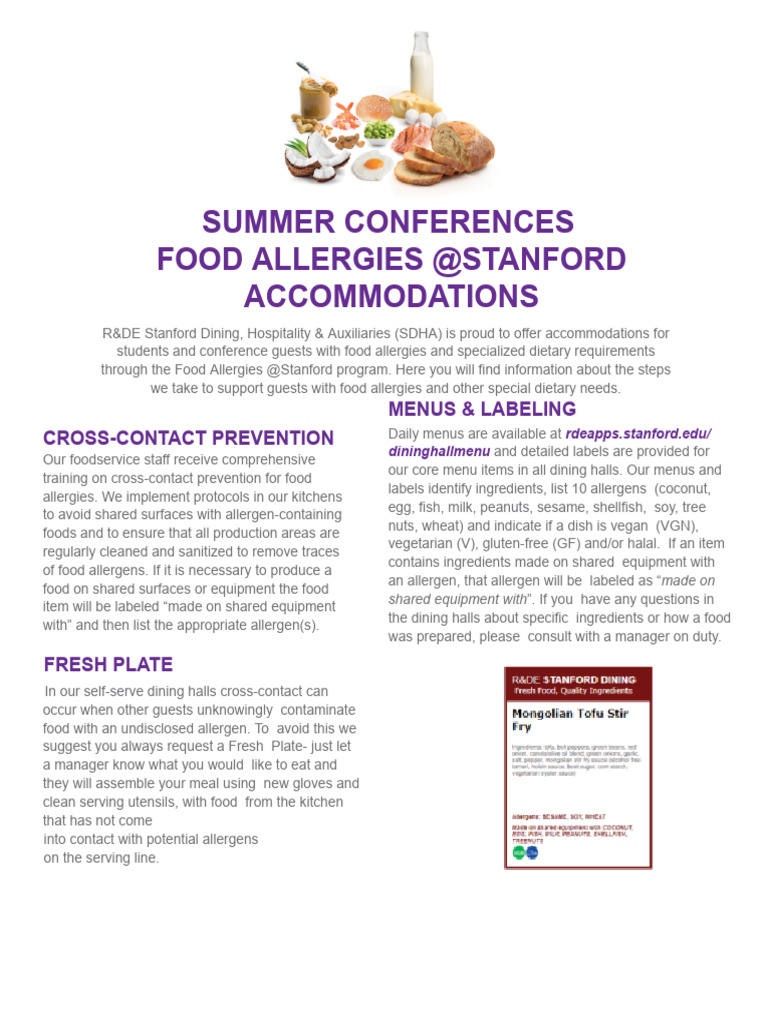 2025 Food Allergies Summer Conference Program | PDF | Food Allergy ...