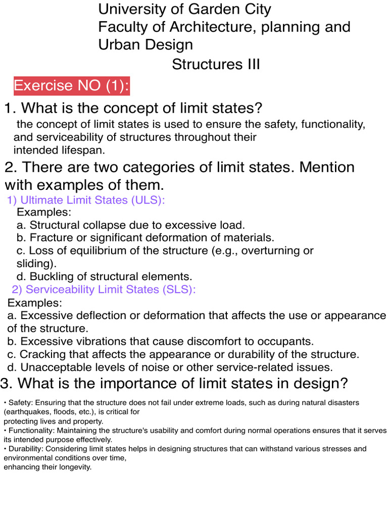 Understanding Limit States in Structural Design | PDF