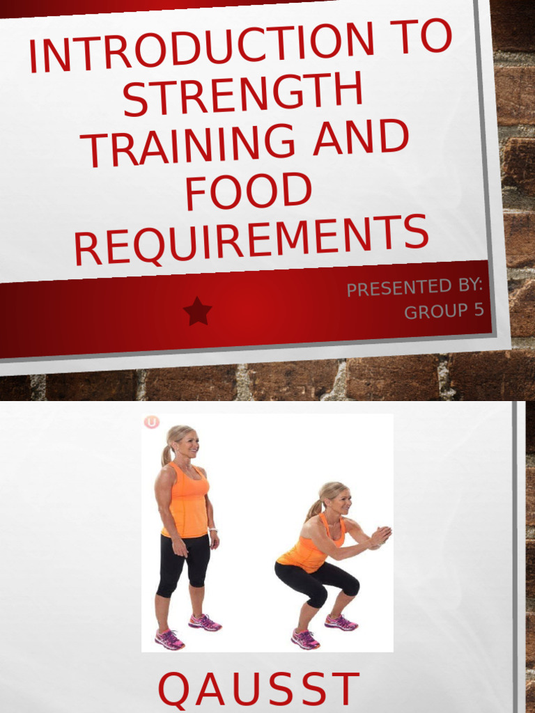 Strength Training Basics and Nutrition Guide | PDF | Strength Training ...