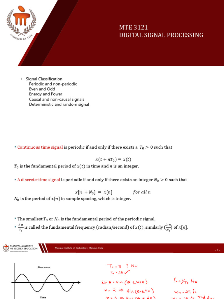 3 - Signal Classification | PDF | Applied Mathematics | Mathematics