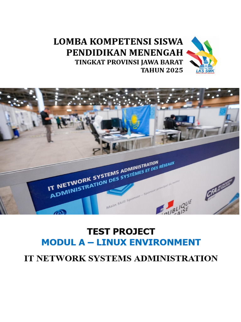 LKS Provinsi 2025 - TP - Linux Environment | PDF | Domain Name System | Public Key Certificate