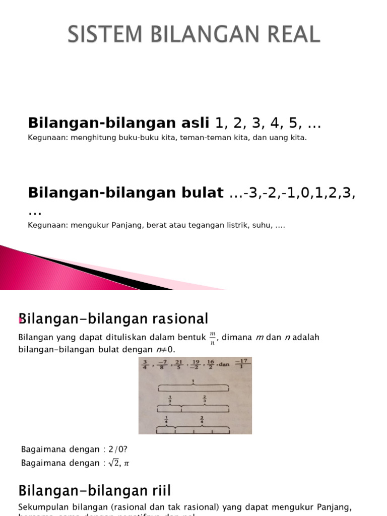 Jenis-Jenis Bilangan dalam Matematika | PDF