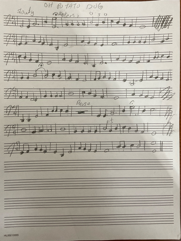 Oh Potato Dog Cello Solo | PDF
