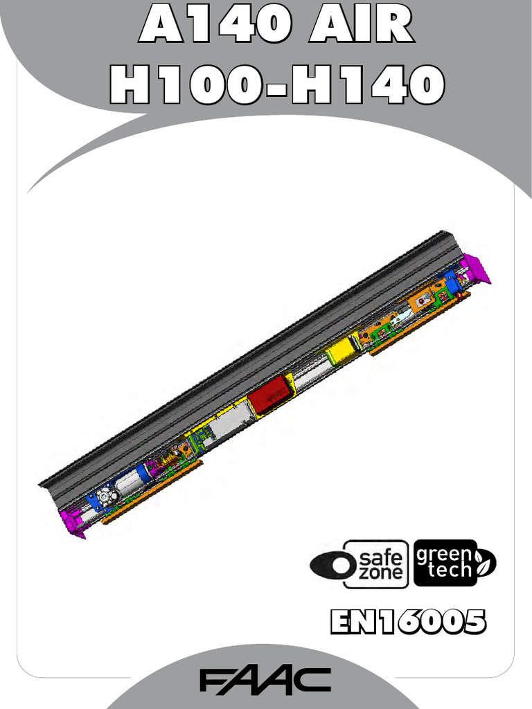 A140 AIR H100-H140 Door Declaration | PDF | Screw | Electrical Connector