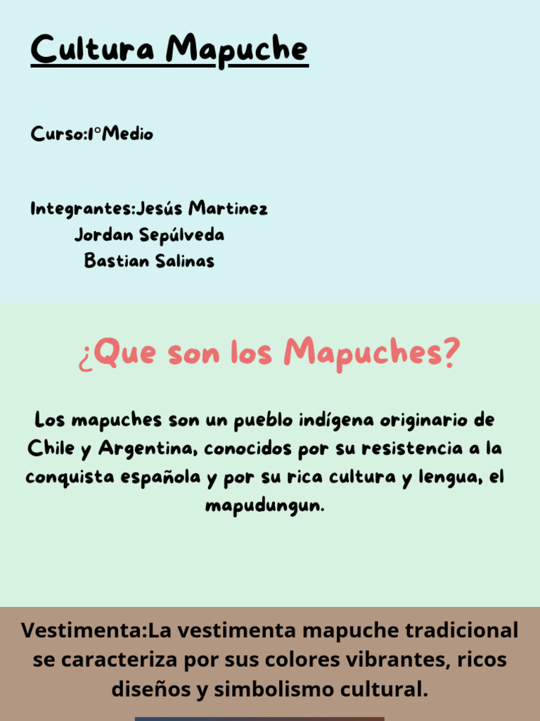 Cultura Mapuche: Tradiciones y Creencias | PDF