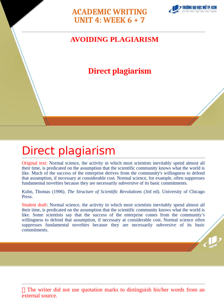 Avoiding Plagiarism in Academic Writing | PDF | Force | Fundamental ...