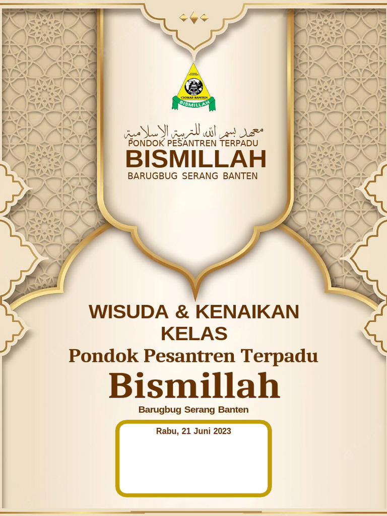 Undangan Haflah Pondok | PDF