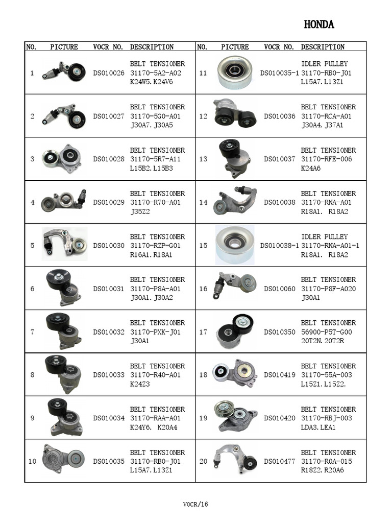 Honda Catalog | PDF