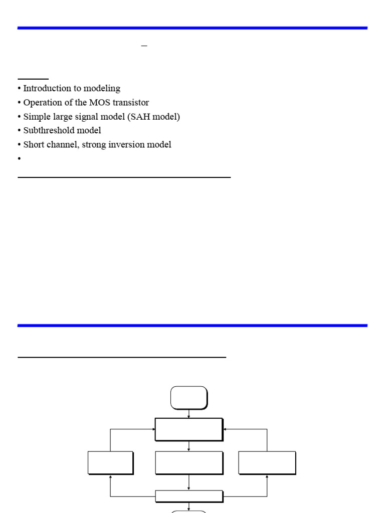 Lect - 02 - Large-Signal Small-Signal Mosfet Model | PDF | Mosfet ...