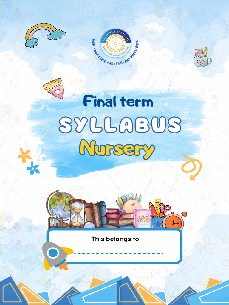 Nursery Curriculum for Faith and Excellence | PDF | Human Communication ...