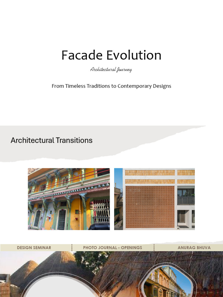Facade Evolution Anurag11 | PDF
