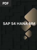 SAP S/4HANA MM Tables Overview | PDF | Invoice