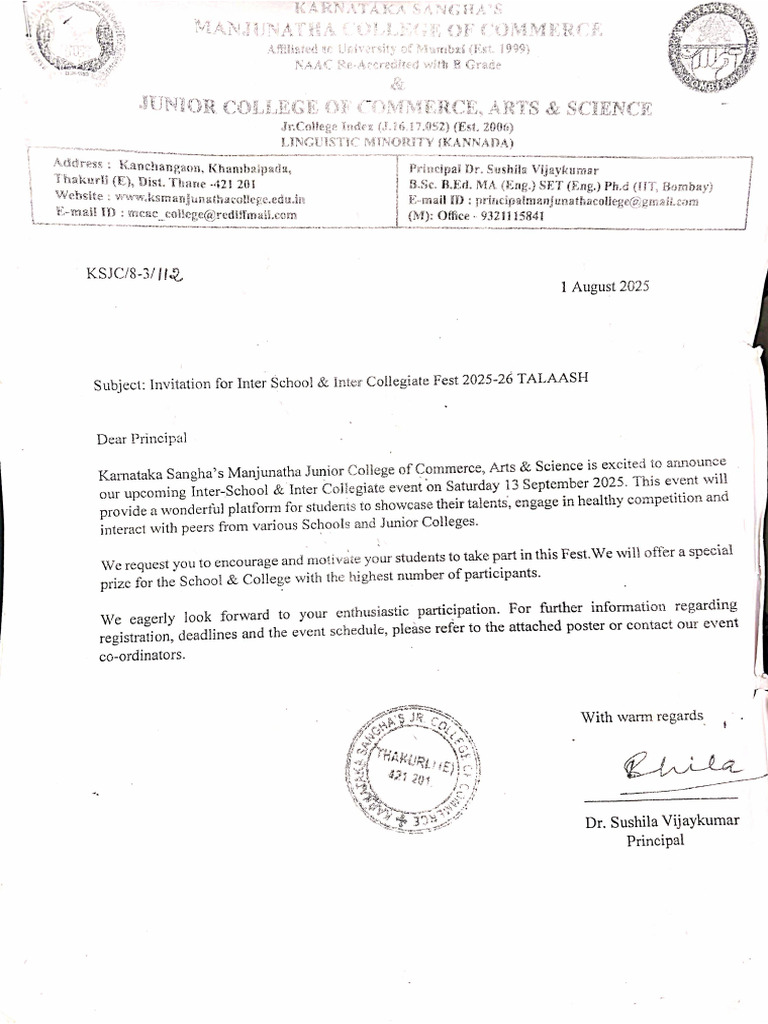 Taalash - Manjunath Fest | PDF