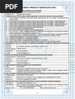 LACEY ACT Form 2022 | PDF | Percentage