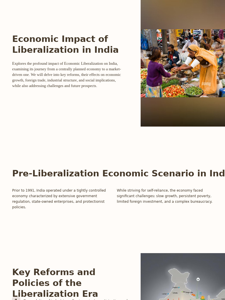 Economic Liberalization's Impact on India | PDF | Economic Growth ...