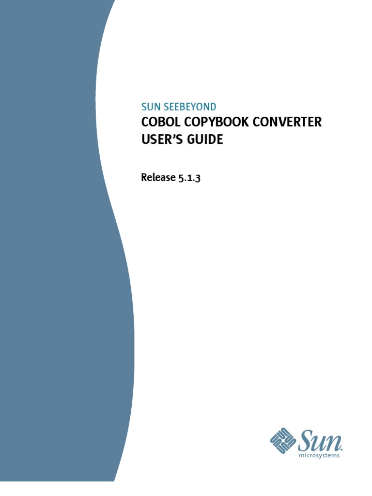 Java Caps 513 Cobol Copybook Converter Users Guide Pdf Character Encoding String