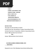 English Fal Grade 09 Task 04 Longer Transactional Text 2025 | PDF