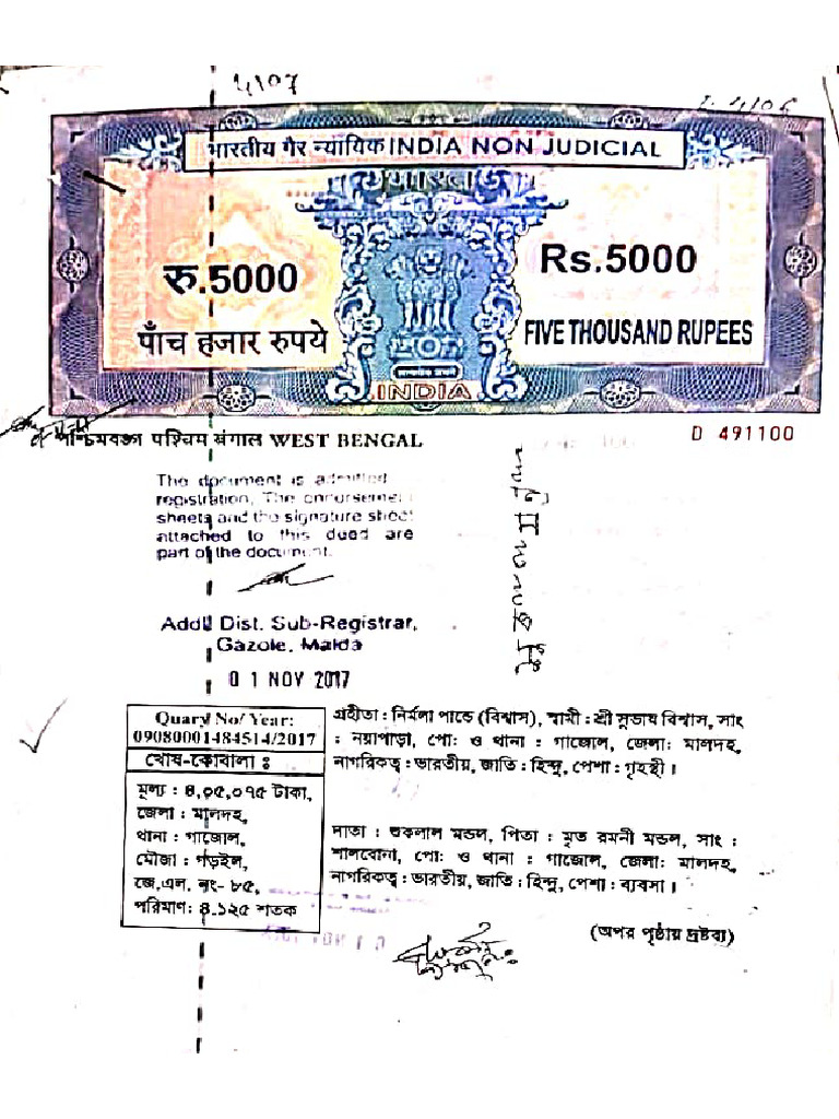Nirmala Pandey Biswwas Deet File | PDF