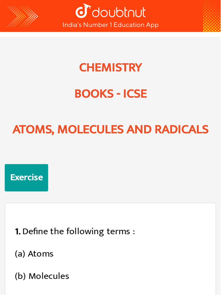 Chemistry Basics: Atoms and Valency | PDF | Valence (Chemistry) | Hydroxide