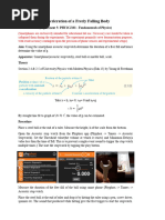 AQA Physics A-level: Free-Fall g Determination | PDF