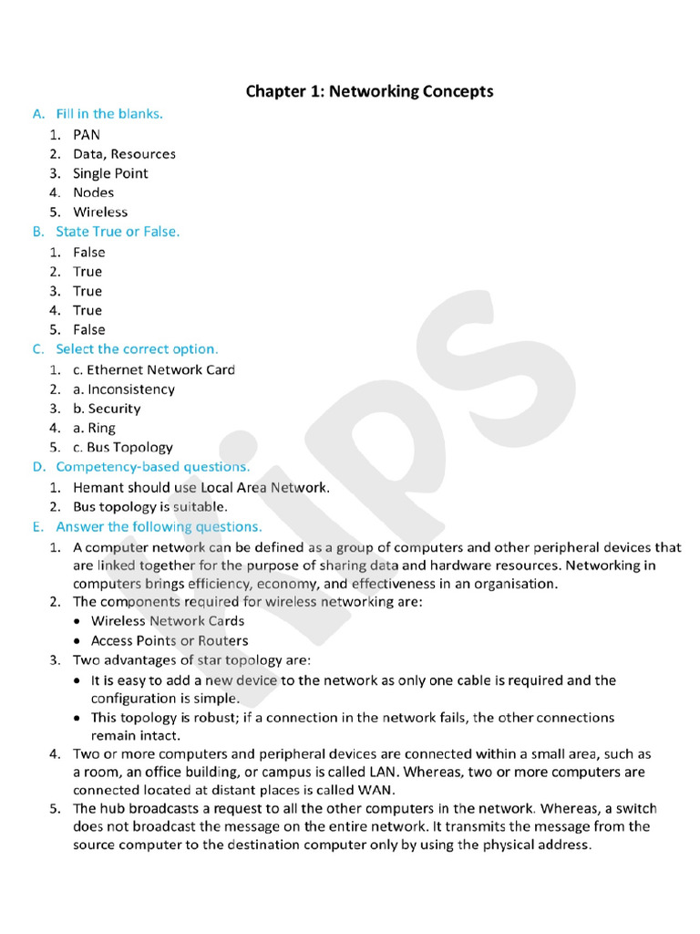 Computer Chp 1 Textbook Exercise Pdf