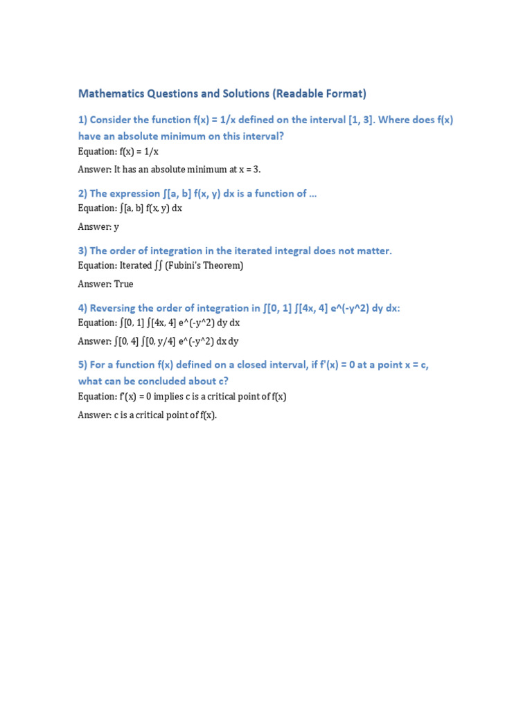 Mth301 Final Quiz 1 | PDF