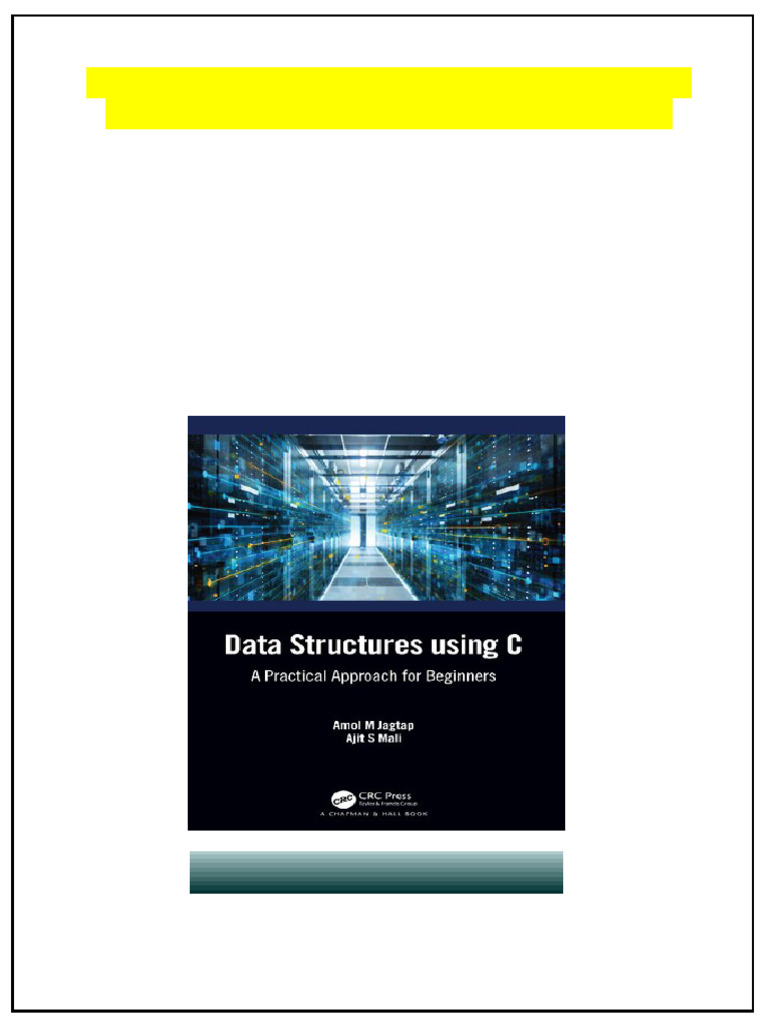 Data Structures Using C: A Practical Approach For Beginners 1st Edition Jagtap Digital Download ...