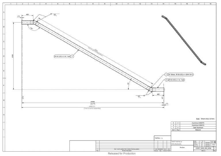Aluminium Tubular Busbar-Drawing | PDF